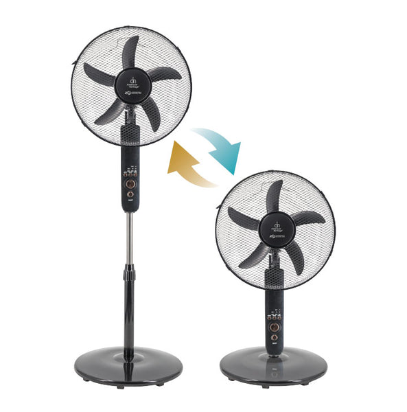 American Heritage 2-in-1 Convertible Electric Fan- Stand Fan and Desk ...