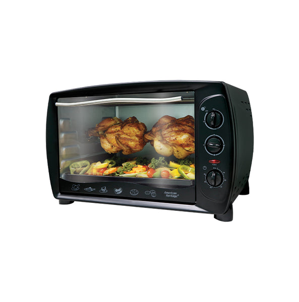 American Heritage 43L Electric Oven with Rotisserie AHOT-6099 ...